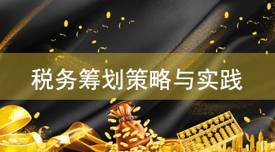 【会计专业】2025年税务筹划策略与实践